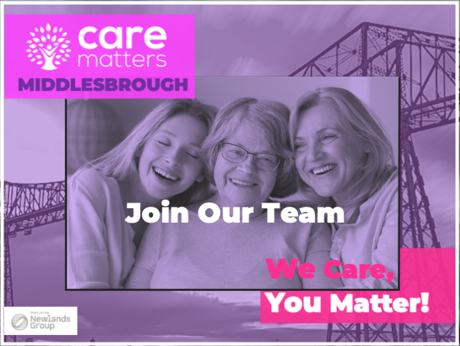 Join Our Team - Middlesbrough - Care Matters